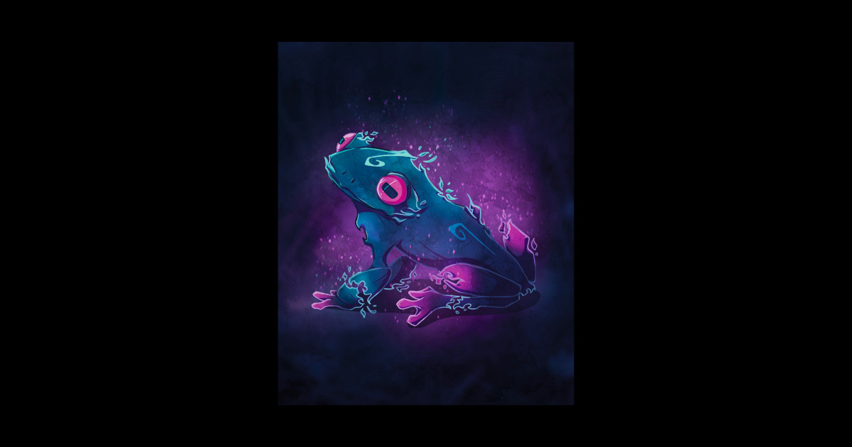 toxic frog - Toxic - Sticker | TeePublic