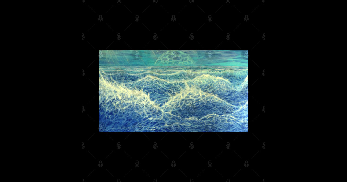 Sci-Fi Solaris ocean (alien planet) - Alien Planet - Posters and Art ...