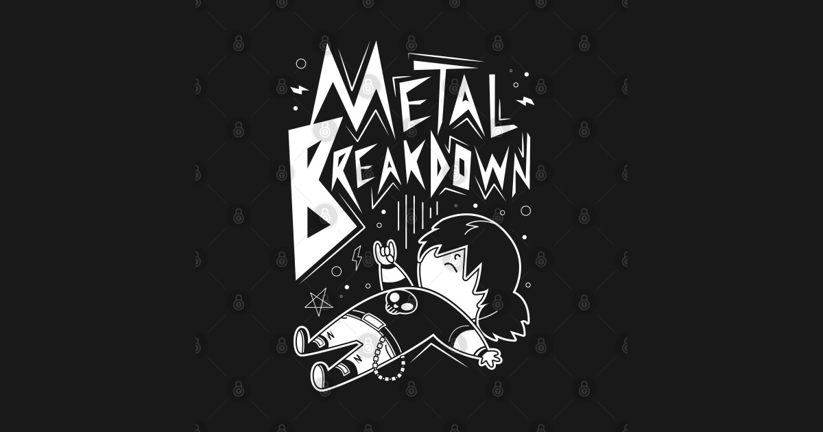Metal Breakdown - Mental Breakdown - T-Shirt | TeePublic