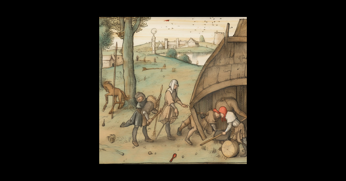 Hieronymus Bosch drawing - Art Nouveau - Posters and Art Prints | TeePublic