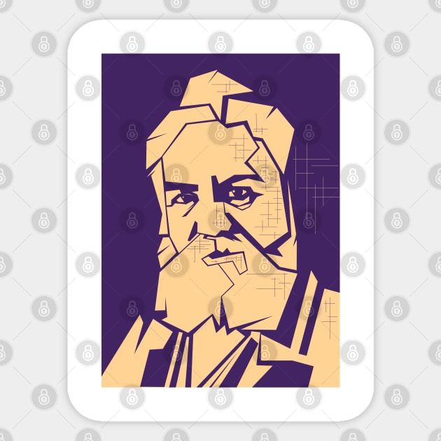 Charles darwin poster - Scientist - Sticker | TeePublic