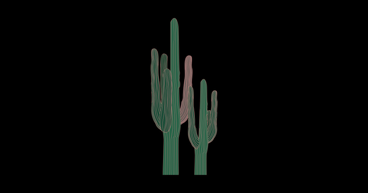 Cacti, cactus lover, plant mom. - Cactus Desert - Sticker | TeePublic