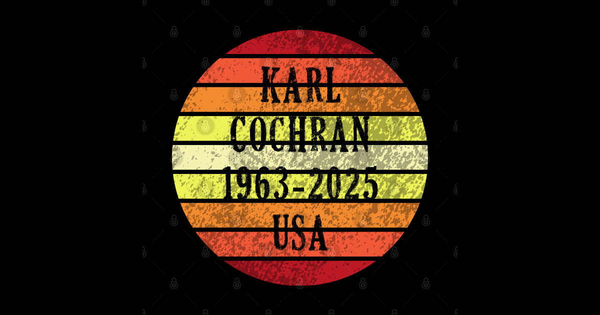 Karl Cochran 4/3/26 USA 1963 2025 Music D5138 - Karl Cochran - Sticker ...