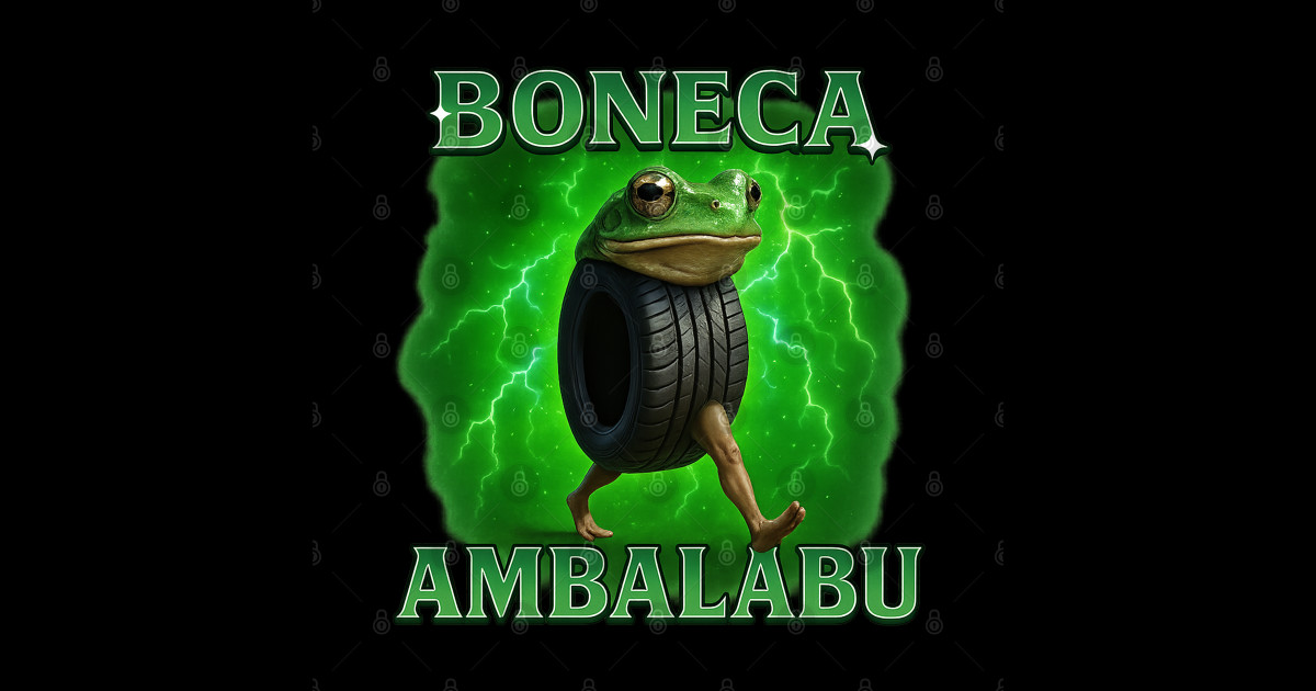 Boneca Ambalabu Italian Brainrot Meme Frog With Feet Bootleg - Boneca ...