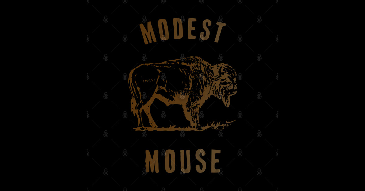 buffalo - Modest Mouse - Sticker | TeePublic