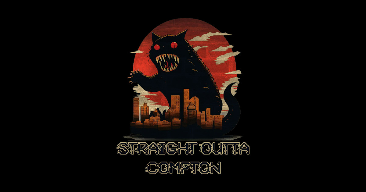 Straight Outta Compton - Straight Outta Compton - Sticker | TeePublic