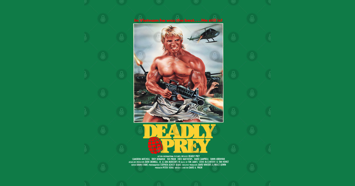 Deadly Prey (1987) - Deadly Prey - T-Shirt | TeePublic