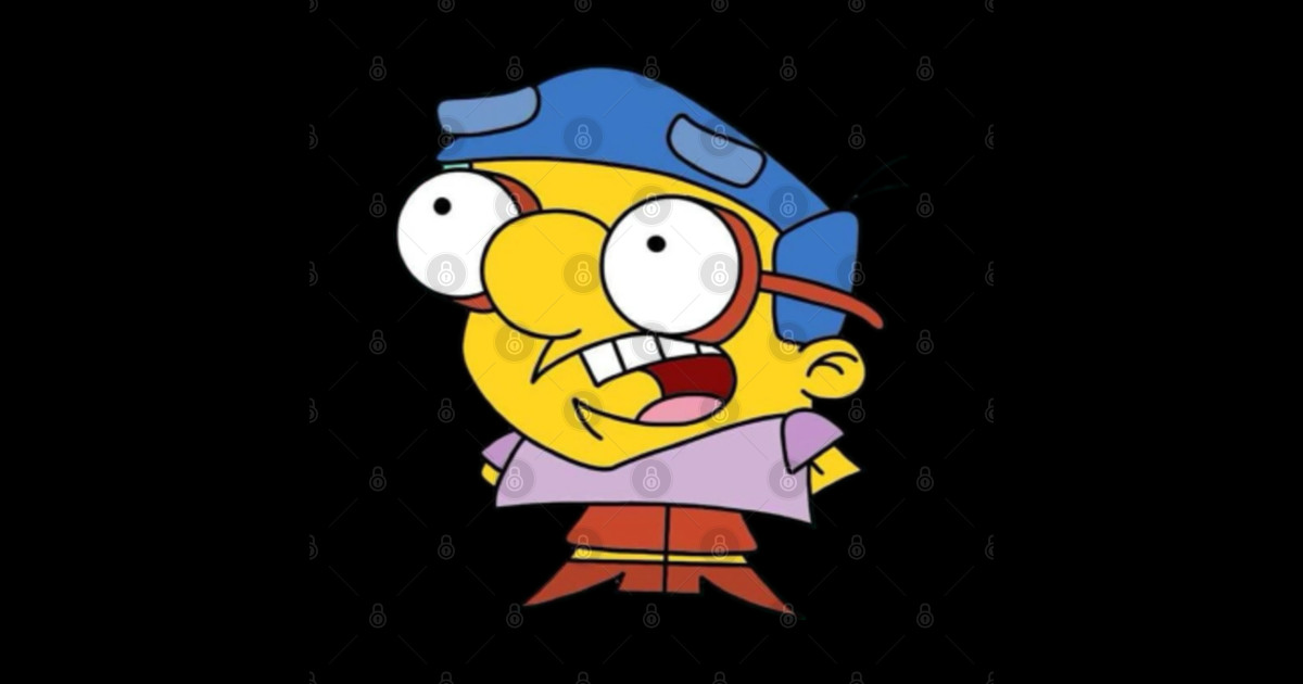 Milhouse - Milhouse - Sticker | TeePublic