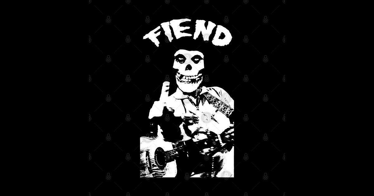 Fiend Skull – Johnny Cash Middle Finger Punk Crossover - Fiend Skull ...