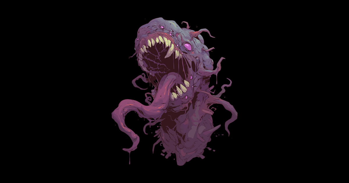 Cosmic Nightmare - Cosmic Horror Monster - Cosmic Horror - Sticker ...
