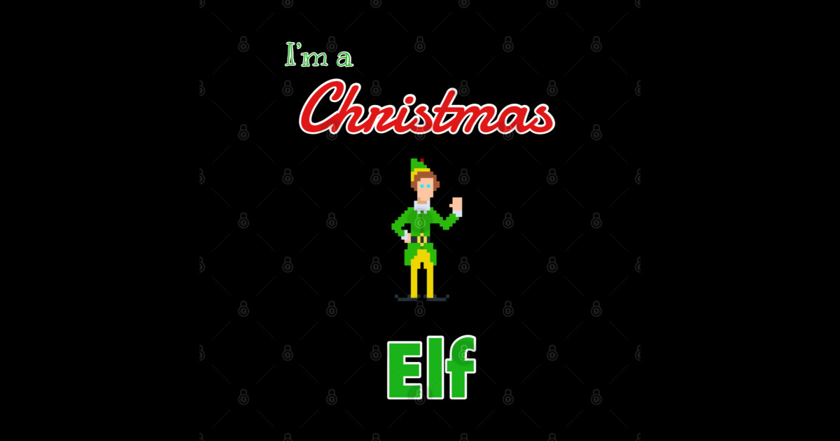 Christmas Elf - Elf - Posters and Art Prints | TeePublic