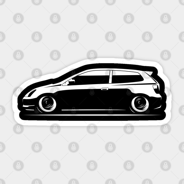 2001 Civic EP3 Type R - 2001 Civic Ep3 Type R - Sticker | TeePublic