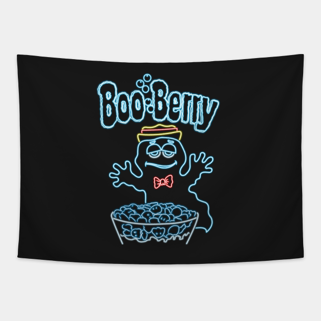 Boo Berry Neon - Boo Berry - Tapestry | TeePublic