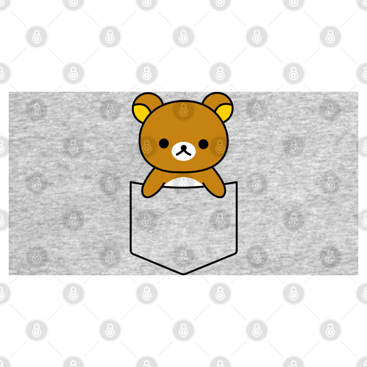Pocket Rilakkuma - Rilakkuma - T-Shirt | TeePublic
