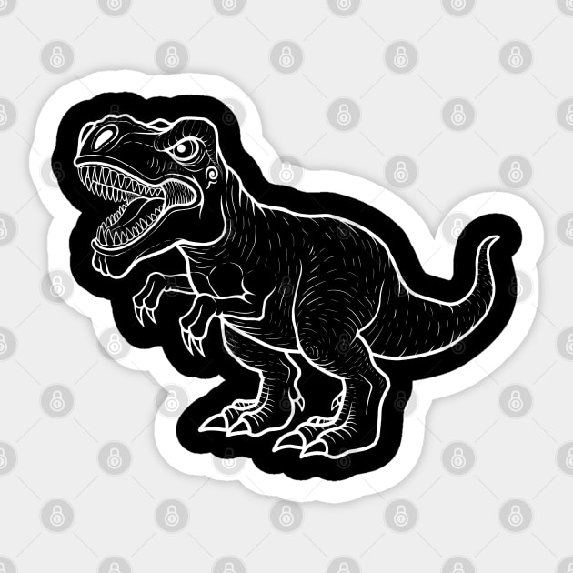 T. Rex dinosaur - T Rex T Rex Lover - Sticker | TeePublic