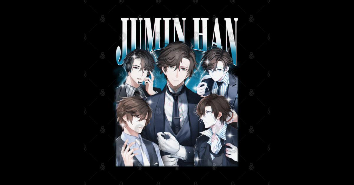Jumin Han 90s Aesthetic - Jumin Han - Sticker | TeePublic
