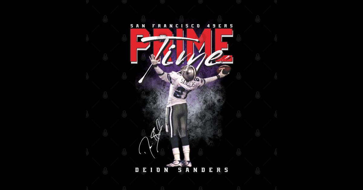 Deion Sanders - San Francisco 49ers Original Aesthetic Tribute ...