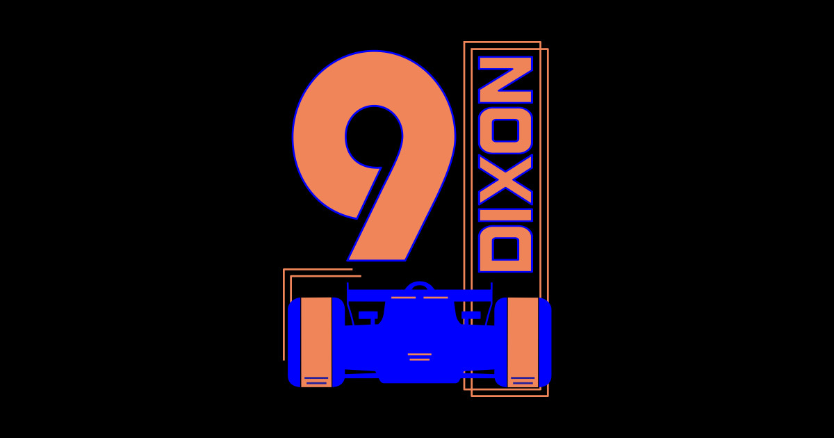 Scott Dixon 2023 - Scott Dixon - Sticker | TeePublic