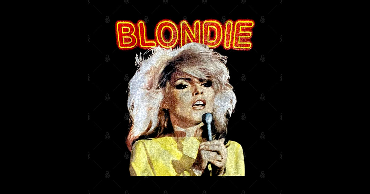 Blondie 1980s - Blondie - Sticker | TeePublic