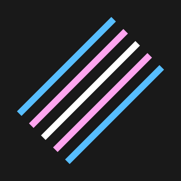 Trans Pride Stripes - Transgender Pride - T-Shirt | TeePublic