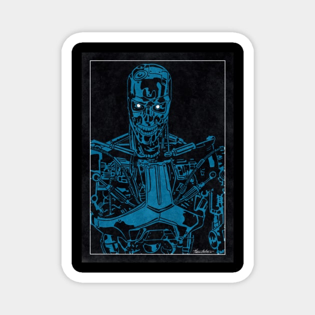 TERMINATOR ENDOSKELETON - The Terminator (Monocrome) - Terminator ...