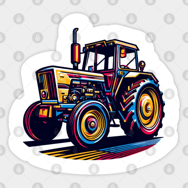 Tractor - Tractor - Sticker | TeePublic