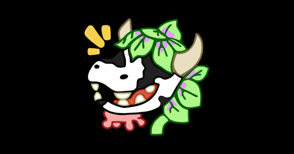 Sims cowplant - Sims - Sticker | TeePublic