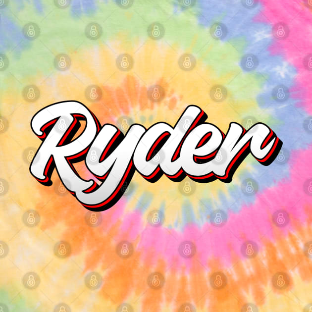 Ryder name - cool 70s retro font - Ryder Name Cool 70s Retro Font - T ...