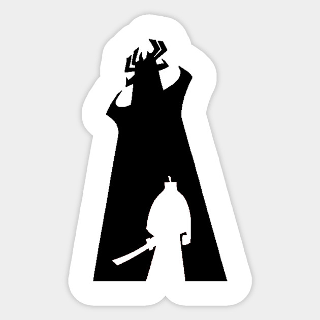Aku's Fairy Tales - Samurai Jack - Sticker | TeePublic