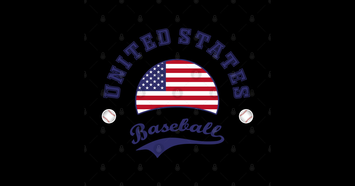 USA Baseball - United States Baseball - Sticker | TeePublic