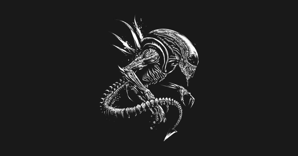The creature rage - Alien - T-Shirt | TeePublic
