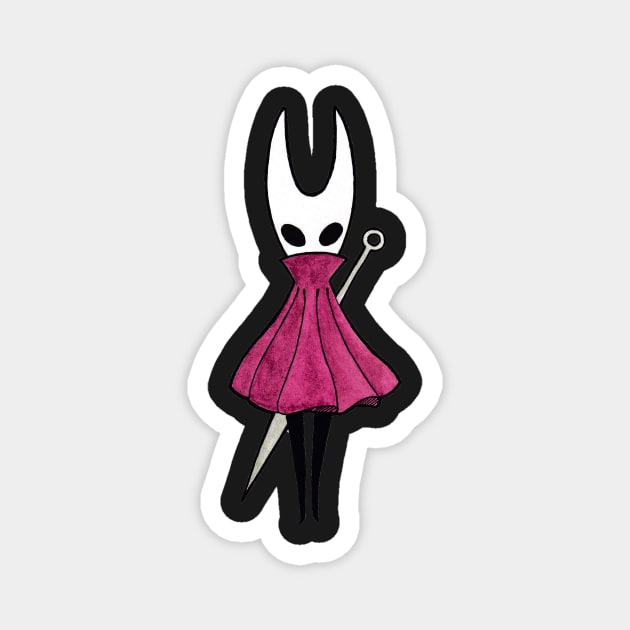 Hornet Hollow Knight Fanart - Hornet - Magnet | TeePublic