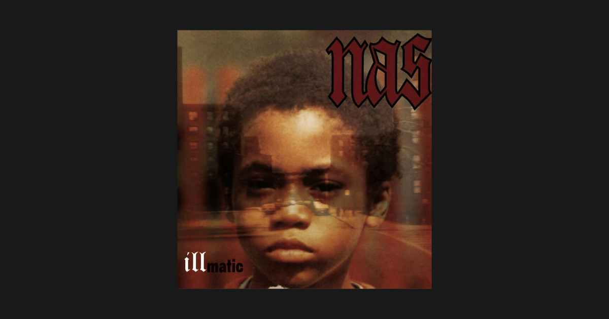 Nass - Illmatic Album Cover Art Classic - Nas - T-Shirt | TeePublic
