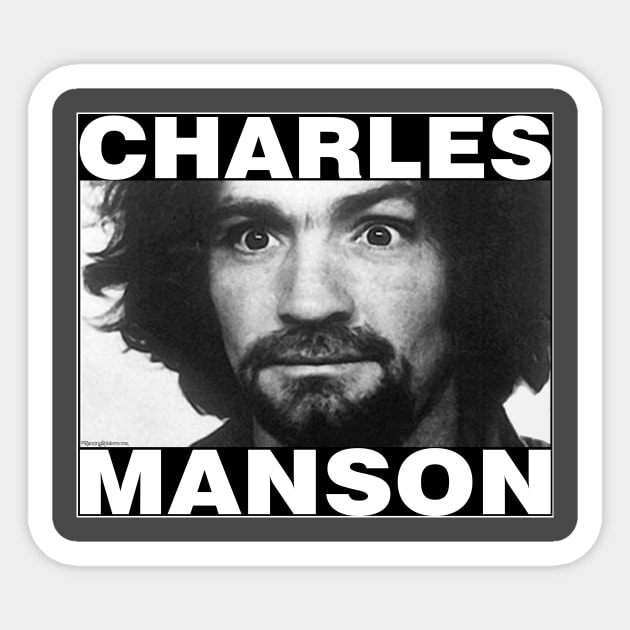 CHARLES MANSON - Charlie Manson - Sticker | TeePublic