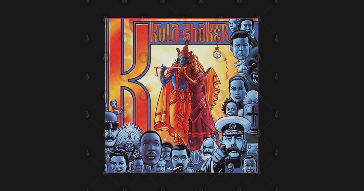 Kula Shaker psychedelic rock band - Kula Shaker - T-Shirt | TeePublic