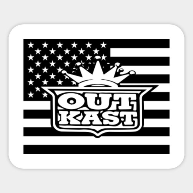 Outkast Flag - Outkast - Sticker | TeePublic