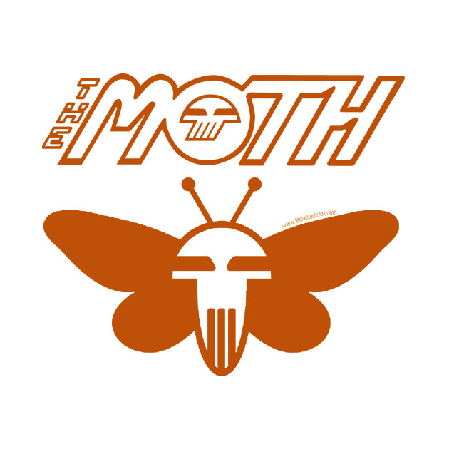 Moth Logo - Moth - T-Shirt | TeePublic