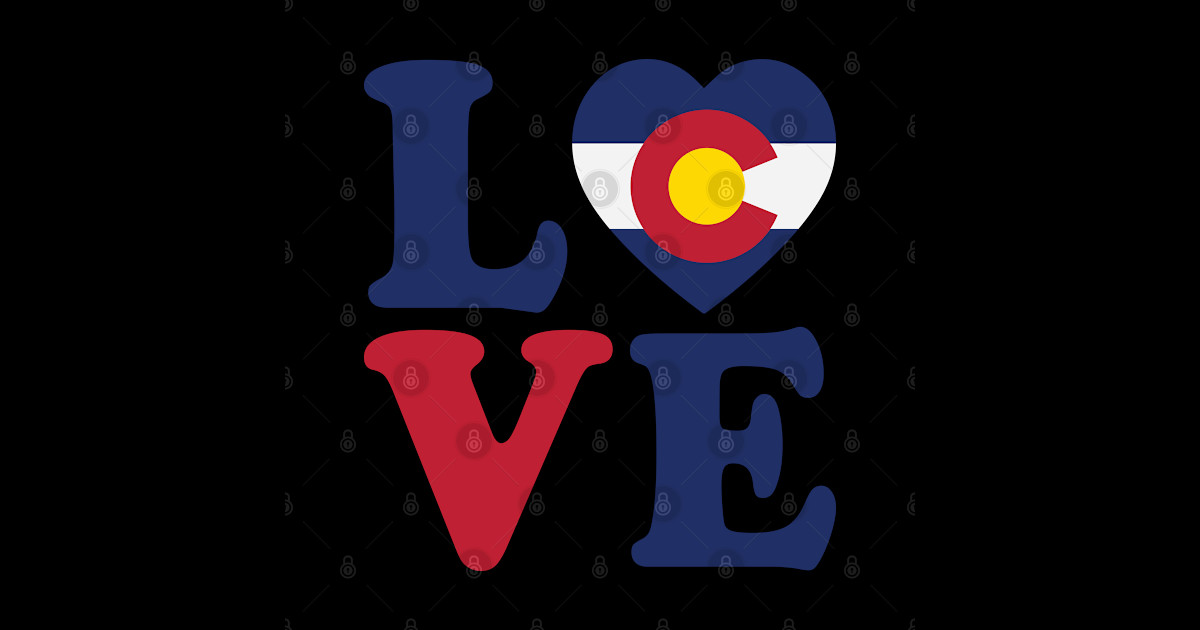 Colorado Day Rocky Mountain National Park - I Love Colorado - Sticker ...
