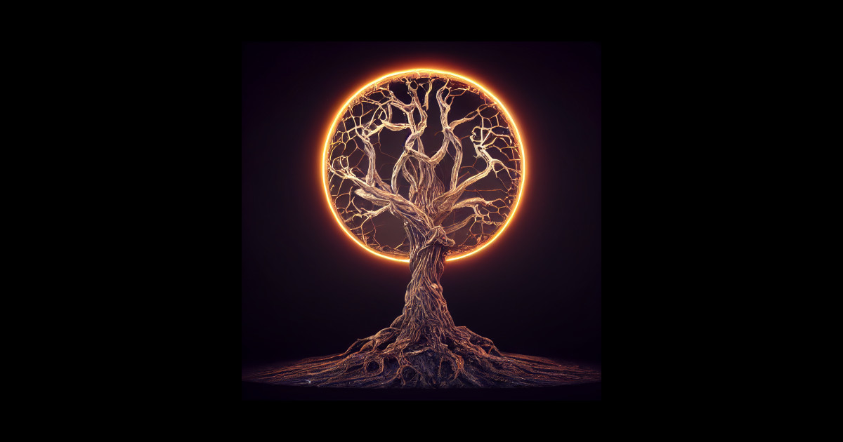 Yggdrasil World Tree of Life - Yggdrasil - Posters and Art Prints ...