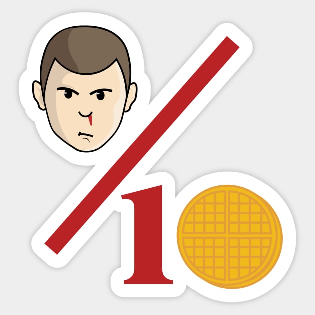 Eleven Out Of 10 - Stranger Things - Sticker | TeePublic