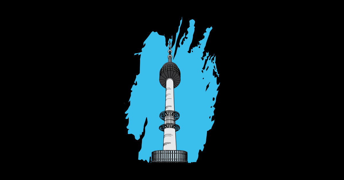 NAMSAN SEOUL TOWER SKY - Seoul - Sticker | TeePublic