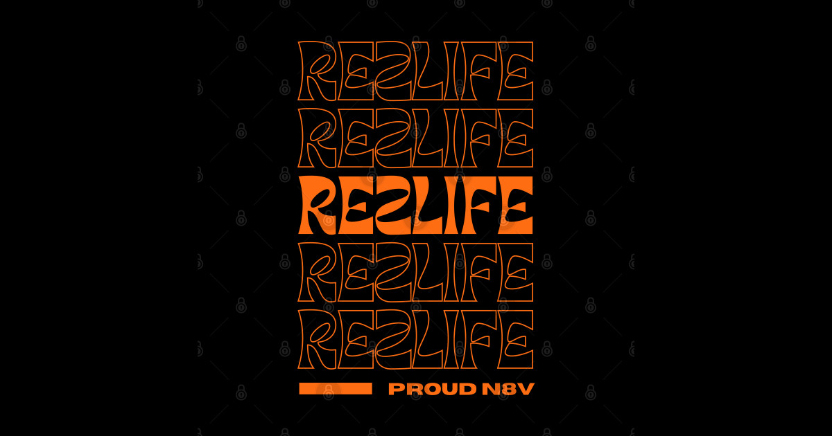 Native American Rezlife Groovy Design - Native American - Sticker ...
