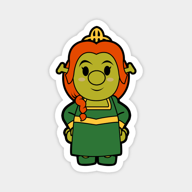 fiona chibi - Fiona - Magnet | TeePublic