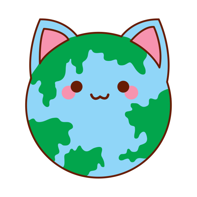 Cat Earth - Cat - Mug | TeePublic