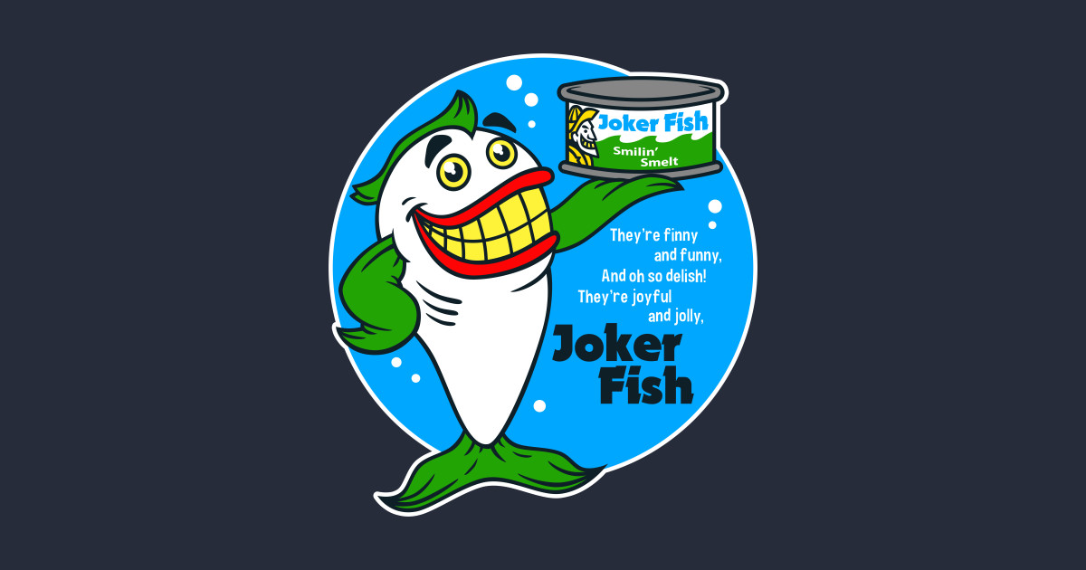Joker Fish - Comics - T-Shirt | TeePublic