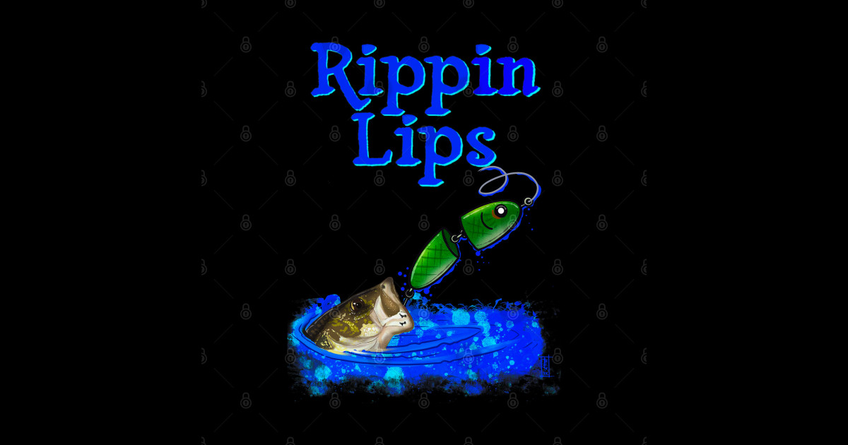 Rippin lips - Rippin Lips - Sticker | TeePublic