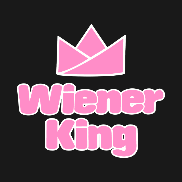 Wiener King Vintage Retro Gay LGBT - Gay - T-Shirt | TeePublic