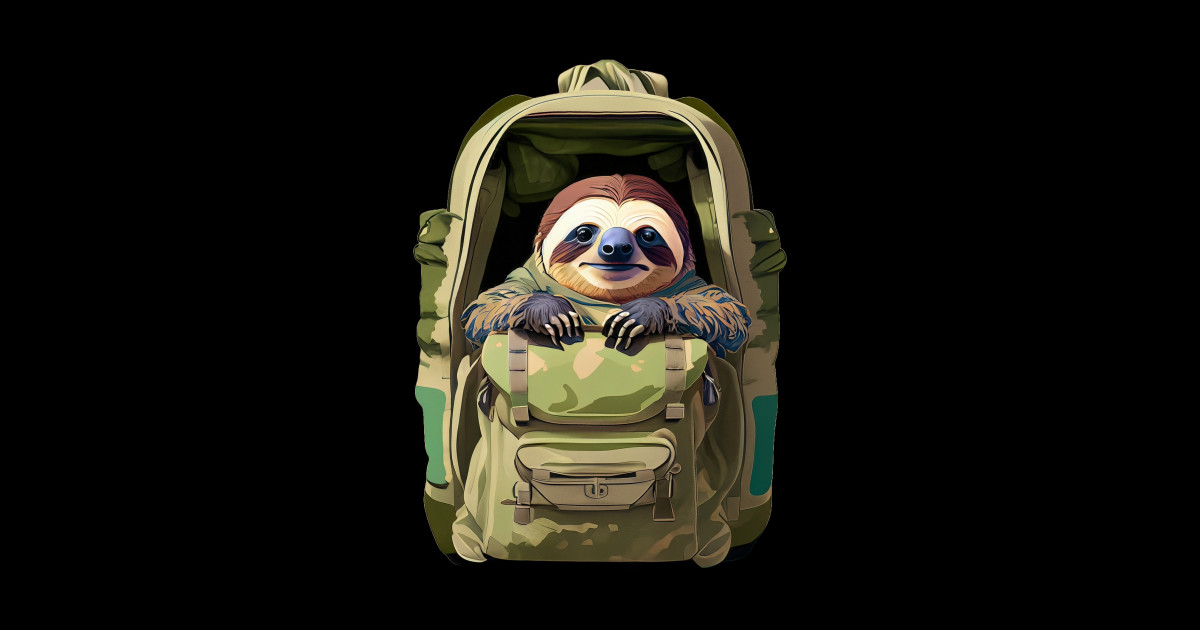 Tactical Sloth - Sloth - Sticker | TeePublic