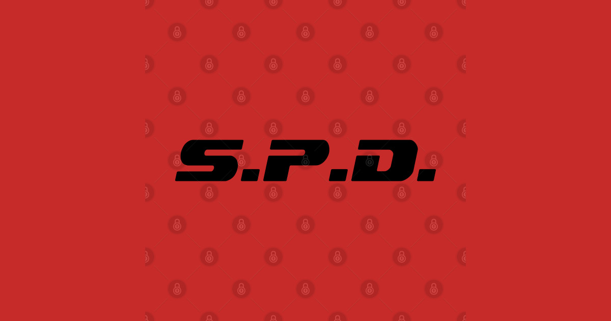 SPD Cadet - Power Rangers - T-Shirt | TeePublic
