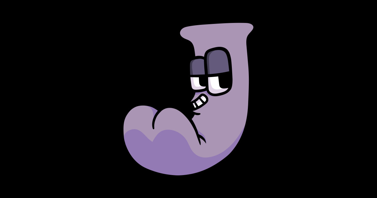 J | Alphabet Lore - Alphabet Lore - Sticker | TeePublic